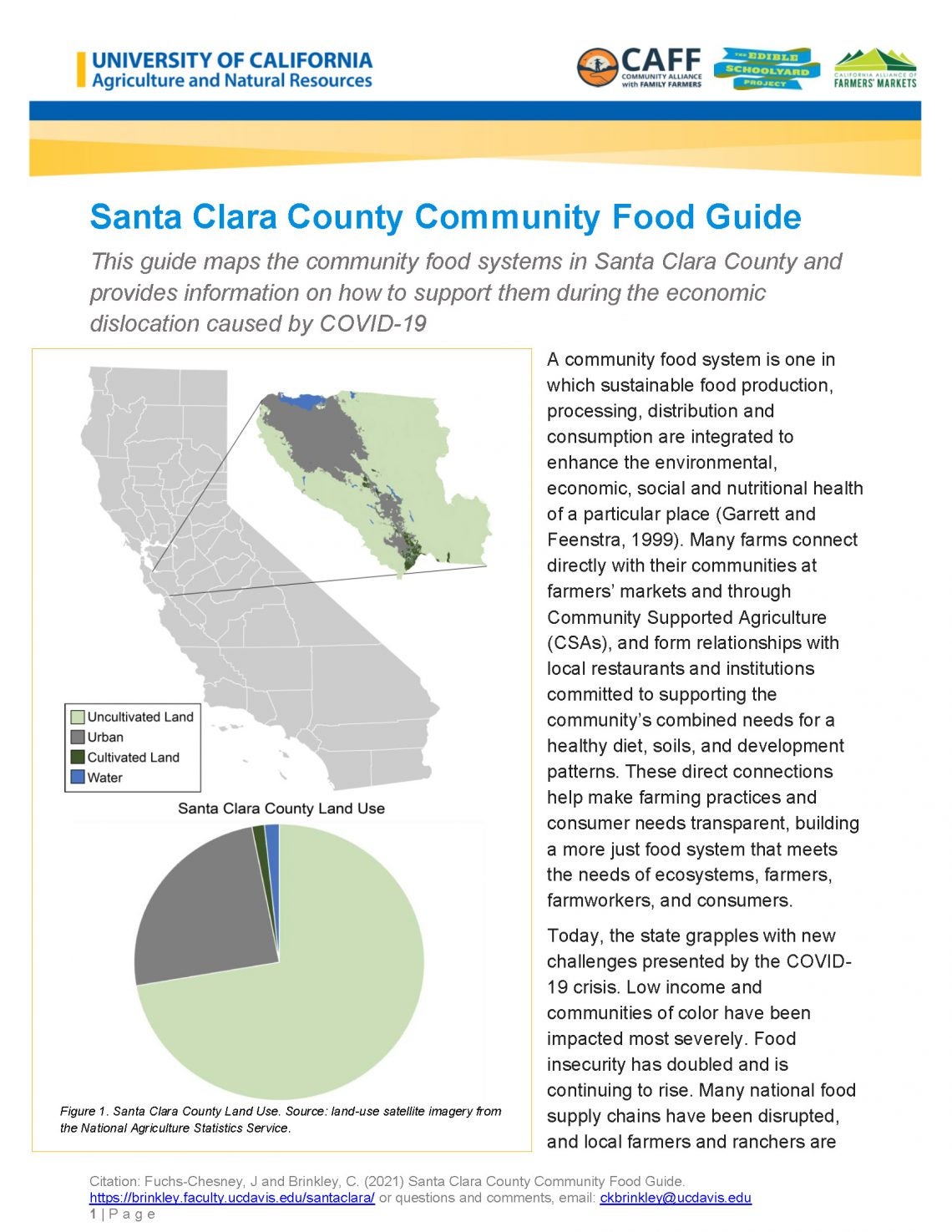 Santa Clara – Environment, Land and Food Systems (ELFS)