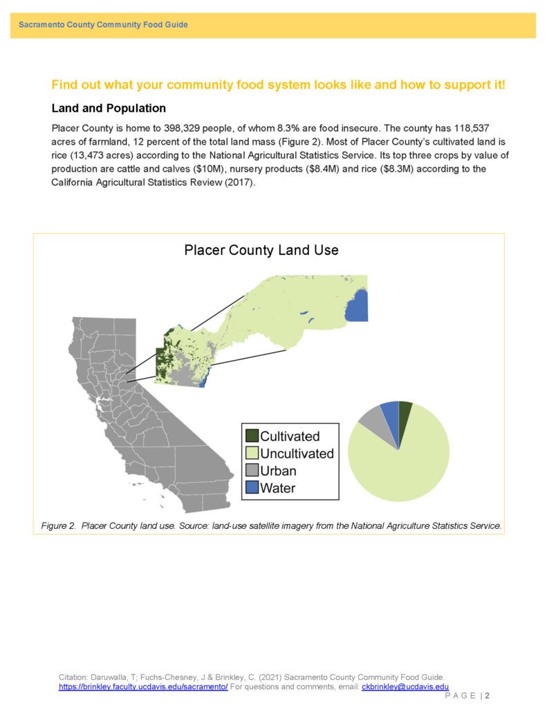 Placer – Environment, Land and Food Systems (ELFS)